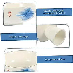 YARNOW 2pcs Goblet Ice Cream Sundae Cups Mini Dessert Cup Glass Dessert Bowls Mini Truffle Bowls Large Trifle Bowl Trifle Cake Footed Dessert Cup Pudding Bowl Ceramic Yogurt Cup Delicate