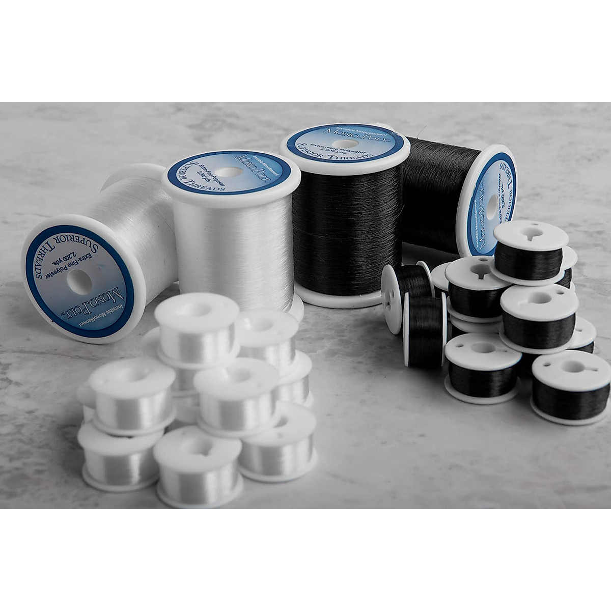 Superior Threads Monopoly Invisible Polyester Thread, 0, Clear