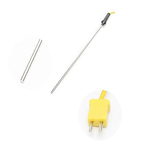 Smartsails 35mmx200mmTP-10 Needle Tip Thermocouple Probe Temperature Sensor, Type K, (-50 to 600 ° C)