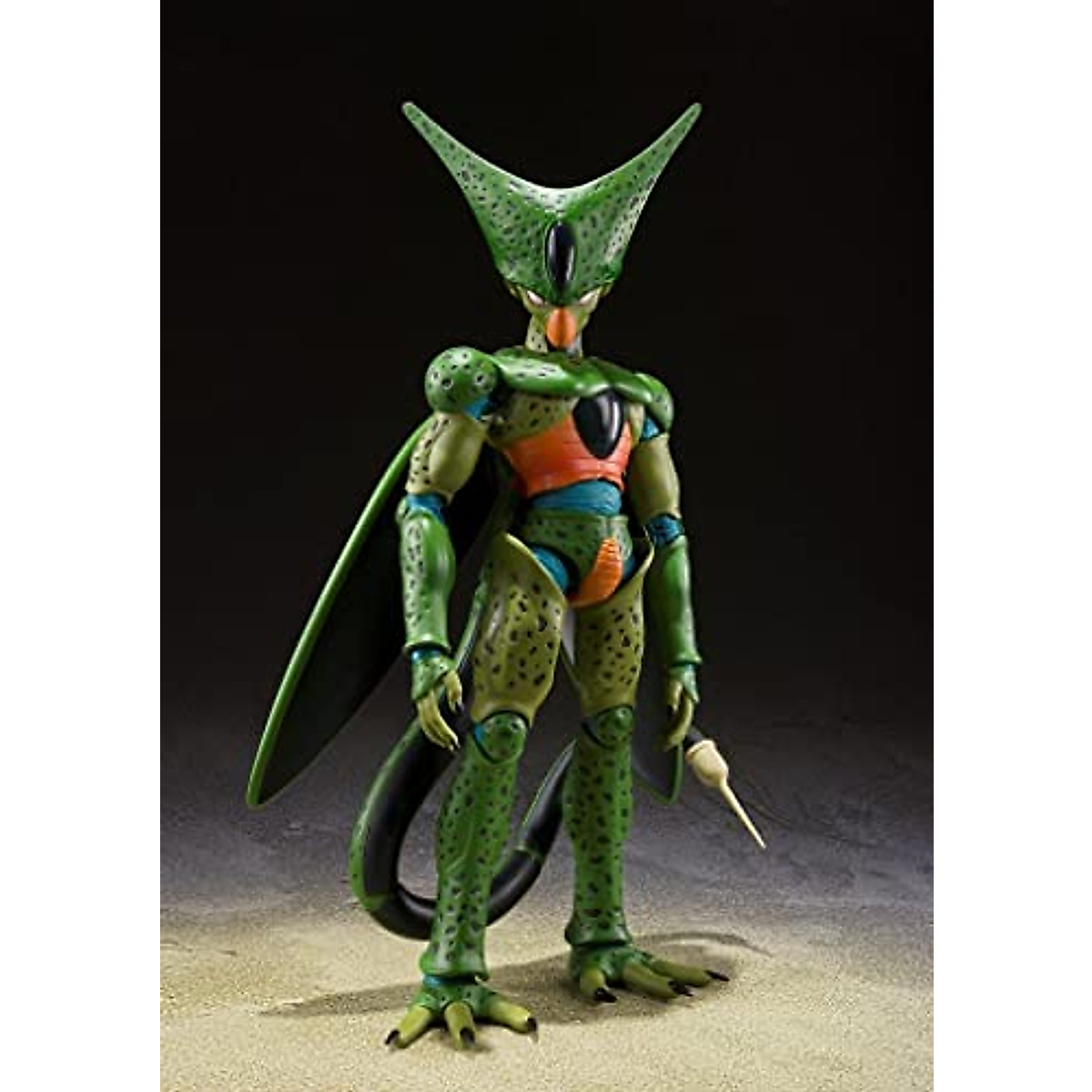 TAMASHII NATIONS - Dragon Ball Z - Cell First Form, Bandai Spirits S.H.Figuarts Action Figure