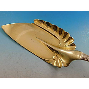 Japanese by Tiffany and Co. Sterling Silver Fish Server w/Silver Bird Vermeil