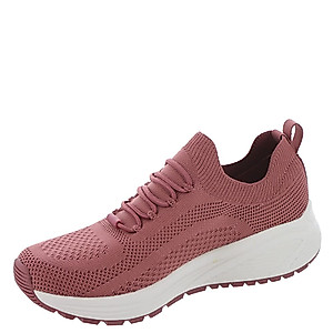 Skechers womens Bobs Sparrow 2.0- Allegiance Crew, Ros, 6
