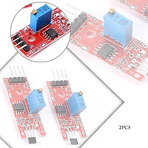 Gump's grocery 2PCS Hall Magnetic Standard Linear Module for Arduino AVR PIC KY-036