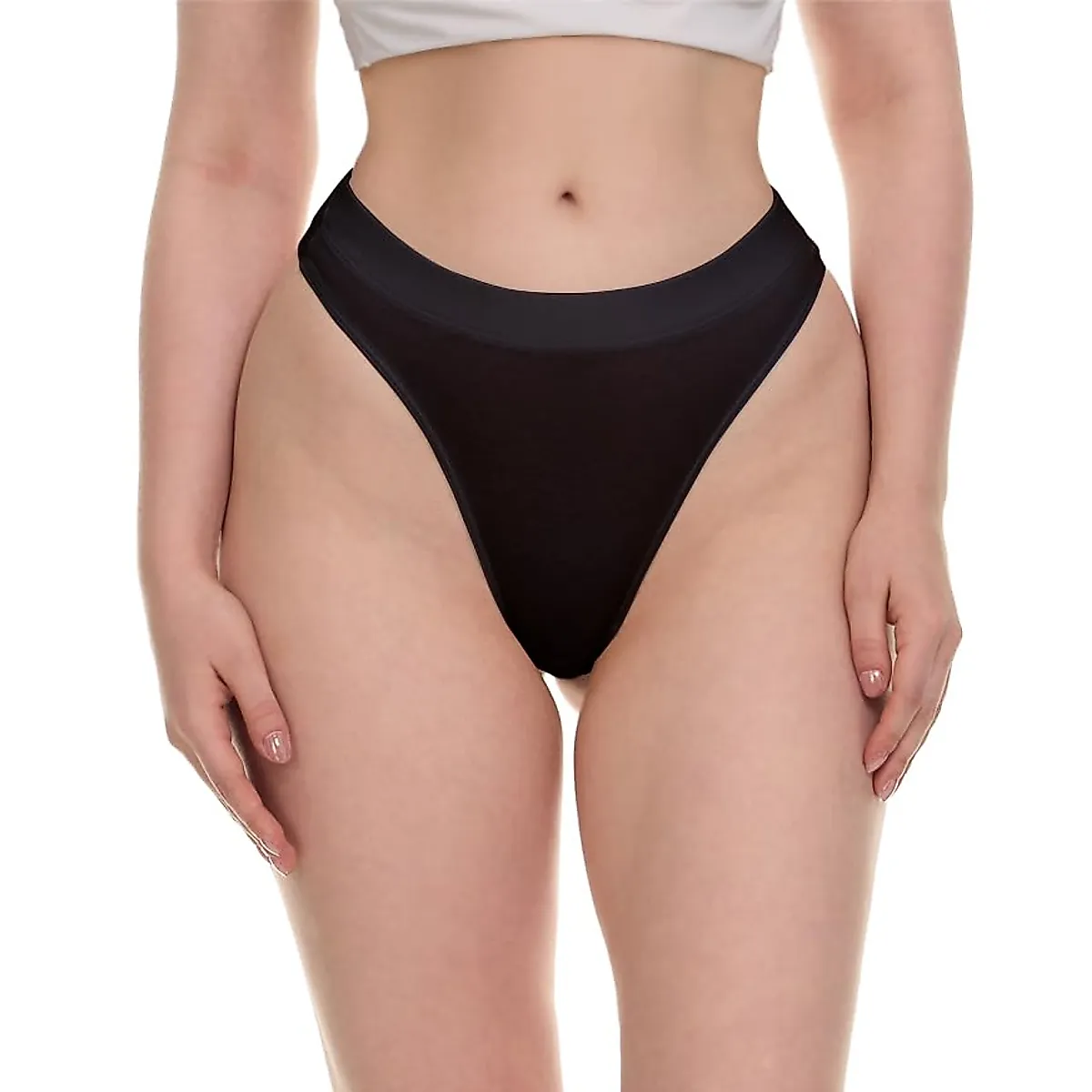 Sexy Basics Women's Active Sport Thong Panties Underwear - Multi Packs