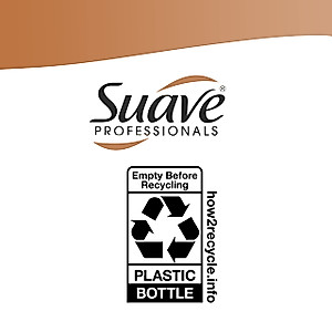 Suave Professionals Shampoo and Conditioner for Frizz Control Ultra Sleek and Smooth with Silk Protein and Vitamin E for Hair 28 Fl Oz (Pack of 2)