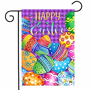 Briarwood Lane Painted Easter Eggs Holiday Garden Flag 12.5" x 18"