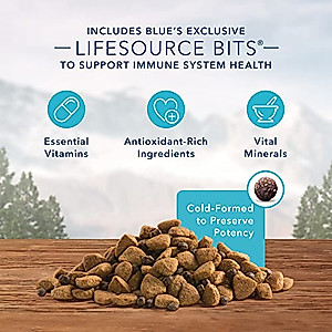 Blue Buffalo Wilderness Rocky Mountain Recipe High Protein, Natural Adult Large Breed Dry Dog Food, Red Meat 22-lb