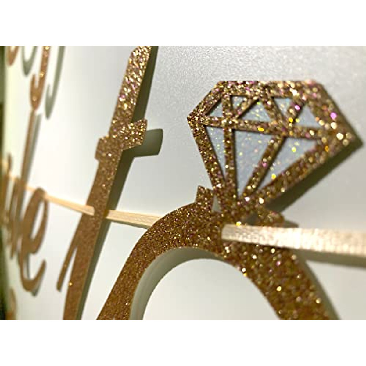 Concico Bridal Shower Decorations - Gifts Bride to be Banner and Photo Banner for Bridal Shower/Wedding/Engagement Party Kit Supplies Decorations decor(Rose Gold)