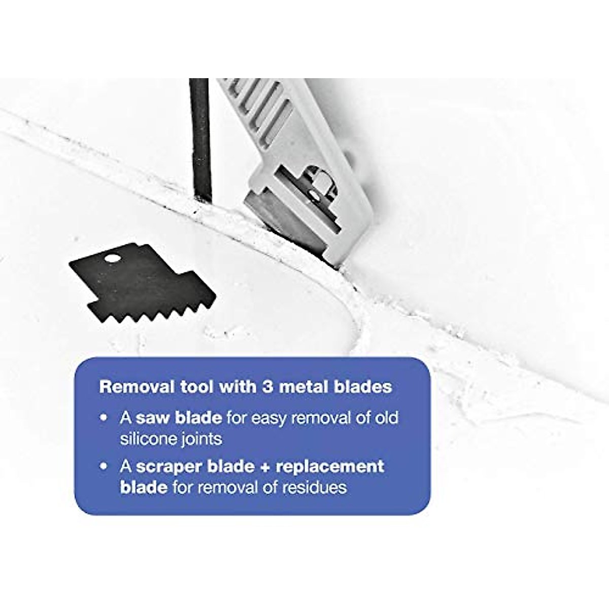 Cramer 40407US Silicone Profiling Kit7 – professional Caulking Tool Kit with Sealant Finishing Tools and Caulk Removal Tools – easy silicone caulking with guides
