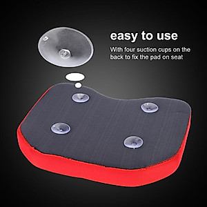 Weiyirot Seat Pad, Safe Soft Kayak Seat Pad, Kayak Seat Cushion, for Fishing for Kayak(Flame)