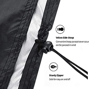 Klzzuk Waterproof Square Hot Tub Cover, UV-Resistant SPA Cover with Elastic Rope, Garden Hot Spring Bath Swimming Pool Furniture Dust Cover, 210D Oxford Cloth (220 * 220 * 90cm,Brown)