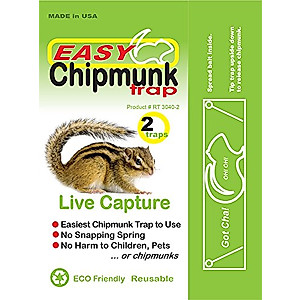 Easy Chipmunk Trap (2 Pack)