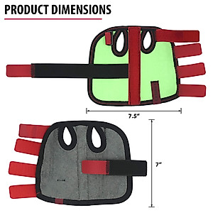 ORTONYX Kids Wrist Support Immobilider Brace with Splint / ACJB2302GRN