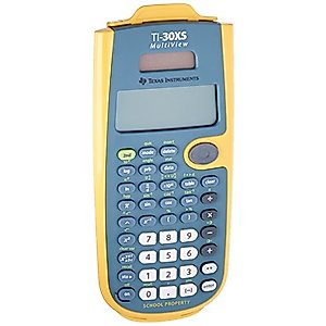 Texas Instruments TI-30XS MultiView Teacher Kit Pack, Yellow