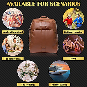 Set of 6 Groomsmen Gifts, 6 Pcs 8oz Stainless Steel Tuxedo Flask 6 Pcs Groomsmen Gauge Glasses with 6 Pcs Poker Bottle Cap Opener 6 Pcs 7.5 x 3.5 Inch Groomsmen Gift Bags for Wedding Bachelor Party