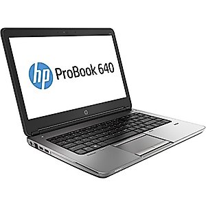 HP ProBook 640 G1 Intel i5-4300M 2.50GHz 8GB RAM 240GB SSD Windows 10 Pro (Renewed)
