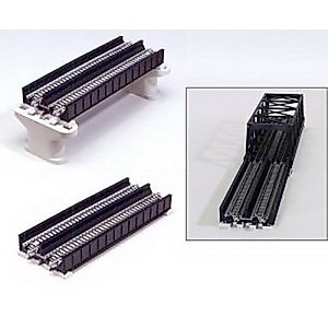 Kato USA Inc. N 186mm 7-5/16 Double Plate Girder Bridge Black KAT20458 N Track