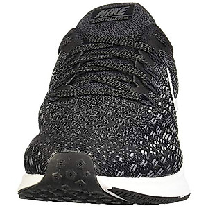 NIKE Women's Low-Top Sneakers, Multicolour Black White Gunsmoke Oil Grey 001, 8.5 us