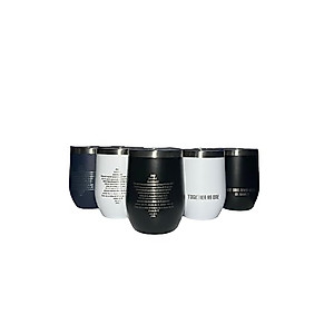 Immerse yourself in the artistry of precision laser engraving, showcasing a heartfelt message of support for Israel and the Jewish community tumbler. (Black B - Together)