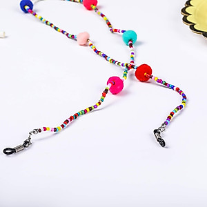 Cherish Intelligence Colorful Eyeglass Chains for Kids Women, Reading Glasses Strap Necklace Sunglass Holder 123