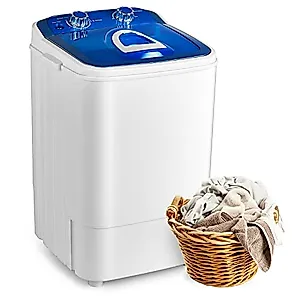 Spexlb Portable Mini Compact Washing Machine, SPB38-1401, Blue