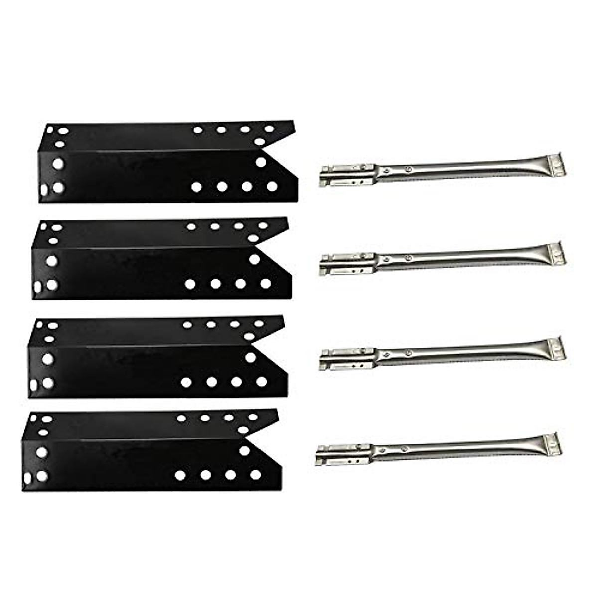 Adviace Parts Kit Replacement Nexgrill 720-0670A,720-0670C,122.16641900 Gas Grill Burners,Heat Plates (KIT-002)