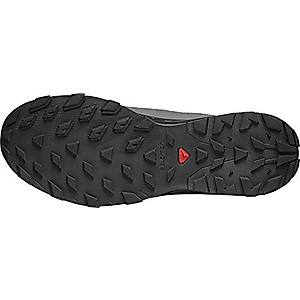Salomon Outline Hiking Shoes for Men, Magnet/Black/Monument, 7