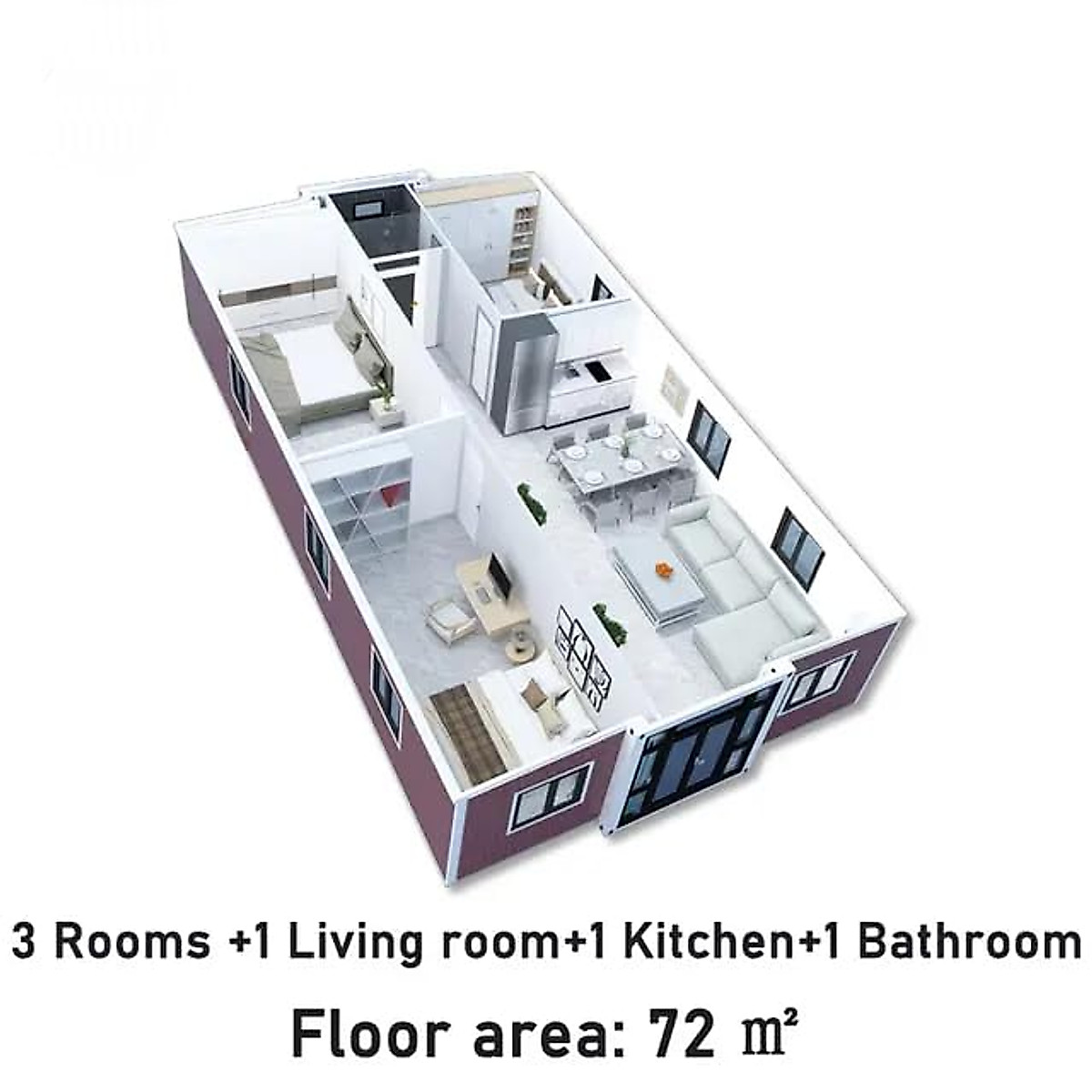 Luxury Portable & Mobile Homes - 30ft & 40ft Options | Free Fully Furnished Interiors | Modern Design | Ready-to-Live Solutions for Ultimate Comfort!