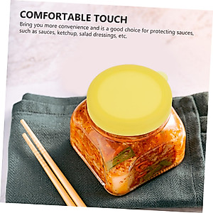 RORPOIR Soy Sauce Bowls Lids Kitchen Condiment Dishes Vinegar Dish Lids Random Color