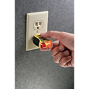 Sperry Instruments STK001 Non-Contact Voltage Tester (VD6504) & GFCI Outlet / Receptacle Tester (GFI6302) Kit, Electrical AC Voltage Detector, Yellow & Black