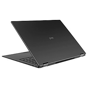 LG Gram 16T90Q 16" WQXGA 2-in-1 Touchscreen (Intel 12th Gen 12-Core i7-1260P, 16GB LPDDR5 RAM, 2TB SSD, Stylus), (2560 x 1600) Business Laptop, Thunderbolt 4, IST Cable, Windows 11 Home, Black