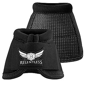 SmartPak Relentless Strikeforce Bell Boots Purple L