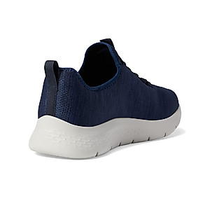 Skechers Men's GOwalk Flex-Athletic Slip-On Casual Walking Shoes with Air Cooled Foam Sneakers, Navy/Blue 2, 9