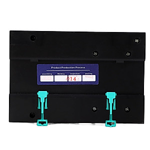 Dual Power Automatic Transfer Switch, NLQ3 125 4P 100A 110V Mini ATS Electrical Selector Switches Din Rail Mounted Dual Power Switch Generator Changeover Switch for Emergency Power