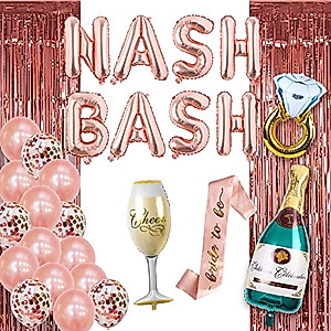 Nashville Bachelorette Party Decorations – Bachelorette Party Favors Bridal Shower Decorations – Bachelorette Balloons Decor – Nash Bash Balloons – Bachlorette Bachelorette Party Supplies Sash