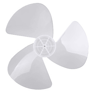 iEFiEL Plastic Fan Blade 3 Leaves for Standing Pedestal Fan Table Fanner General Accessories 16 Inch
