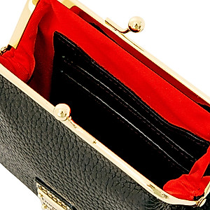 Dooney & Bourke Wallet, Pebble Grain Large Framed Purse Wallet - Black