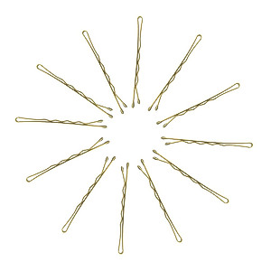 210 PCS 2.2Inch Blonde Bobby Pins for Women Girls, Super Grip Gold Hair Clips with Box, YINGFENG Reusable Non Slip Hair Pins, Suitable for All Hair Types