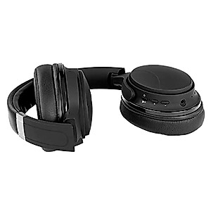 Monoprice BT-250ANC Bluetooth Wireless Over Ear Headphones with Active Noise Cancelling (ANC) Lightweight and Comfortable, 2‑Hour Charge Time