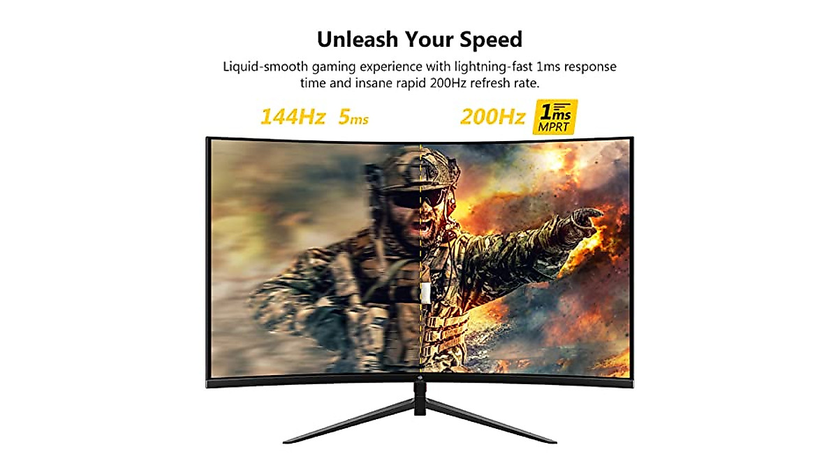 Z-Edge UG27 Gaming Monitor 27" Curved 200Hz 1ms FreeSync HDR