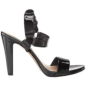Karl Lagerfeld Paris Women's Cieone Dressy Heeled Sandal, Black, 8