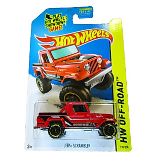 Hot Wheels - 2014 HW Off-Road 138/250 - HW Hot Trucks - Jeep Scrambler (red)