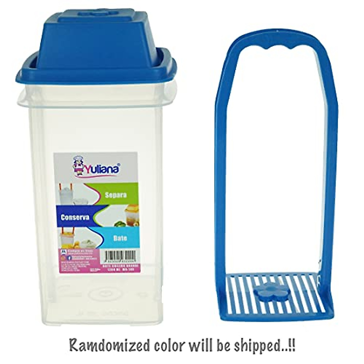 Ematik Bote Chilero 1 piece Grande Picle Storage Container Jalapenos Jalapeños Curtidos Picked Envinagre (Randomized color will be shipped)