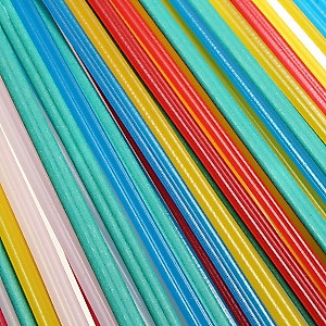 YYONGAO 50pcs 25cm PP PVC Plastic Welding Rods Welder Sticks Blue ellow White Red Green Welding Welding Tool