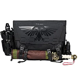 Starforged Imperium Mailer Bag Luxury Level Outdoor Waterproof Backpack Warhammer 40K Multifunctional Shoulder Bag