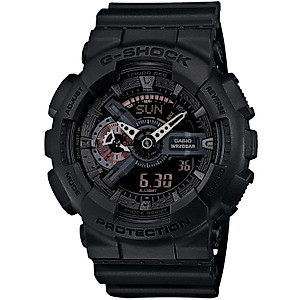 G-Shock GA110MB-1A Military Series Watch - Black/One Size