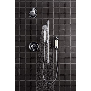 Kohler 30646-CP Aquifer Shower Water Filtration System, Reduce Chlorine, Includes Filter Replacement, Polished Chrome