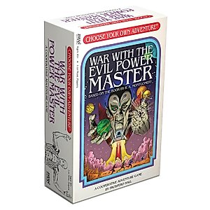 Choose Your Own Adventure: War with The Evil Power Master Board Game - Save The Galaxy in a Cooperative Narrative Adventure! Ages 10+, 1+ Players, 1+ Hour Playtime, Made by Z-Man Games