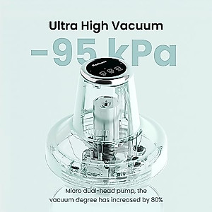 Resiners Holographic Ultra Fine Glitter Powder and Resin Bubble Remover - Metallic Epoxy Resin Glitter & -95kPa Vacuum Degassing Chamber, Epoxy Resin Airless Machine for Arts Crafts Jewelry M