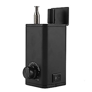 Barbecue Motor, DC 3-12V Output Adjustable BBQ Roast Rotisserie Grill Motor Rotator Barbecue Tool BBQ Rotisserie Motor Kit(US Plug)
